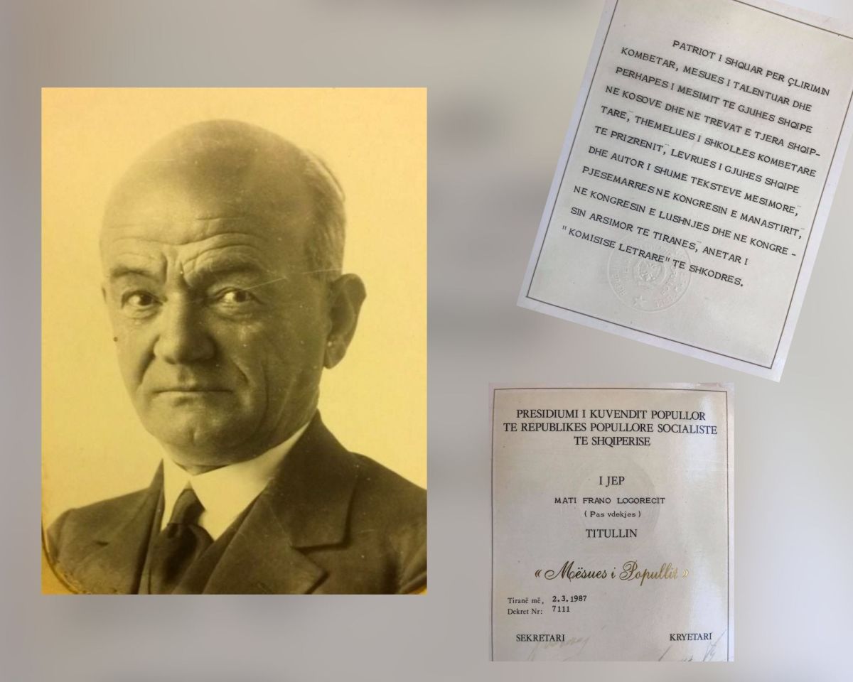 Mati Logoreci, historiani dhe arsimtari i përkushtuar – shkodrazone.com